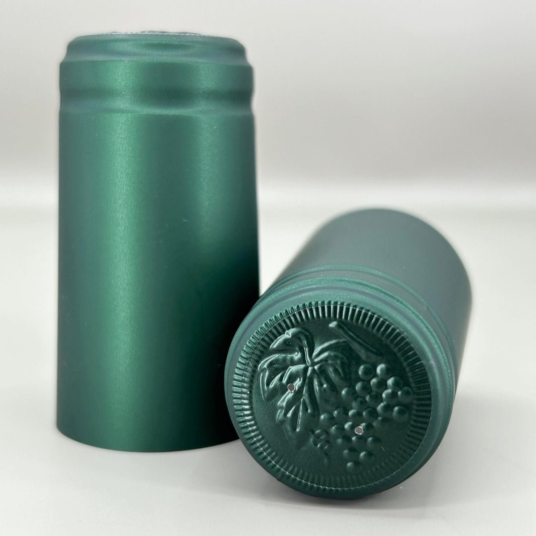Cápsula PVC Color Verde 29.5x60mm - Paquete 100 Pz - Hacer Vino