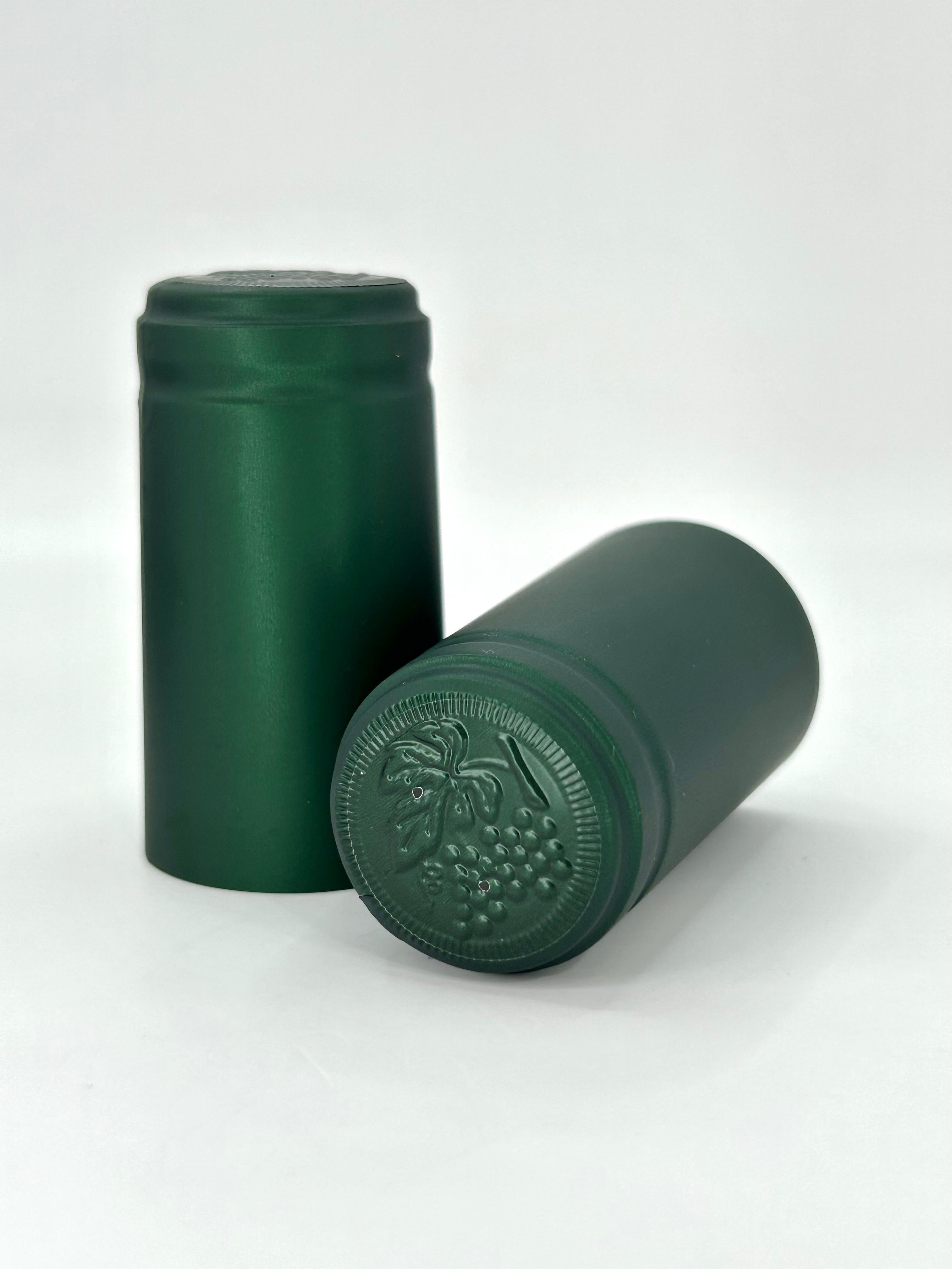 Cápsula PVC Color Verde 29.5x60mm - Paquete 100 Pz – Hacer Vino