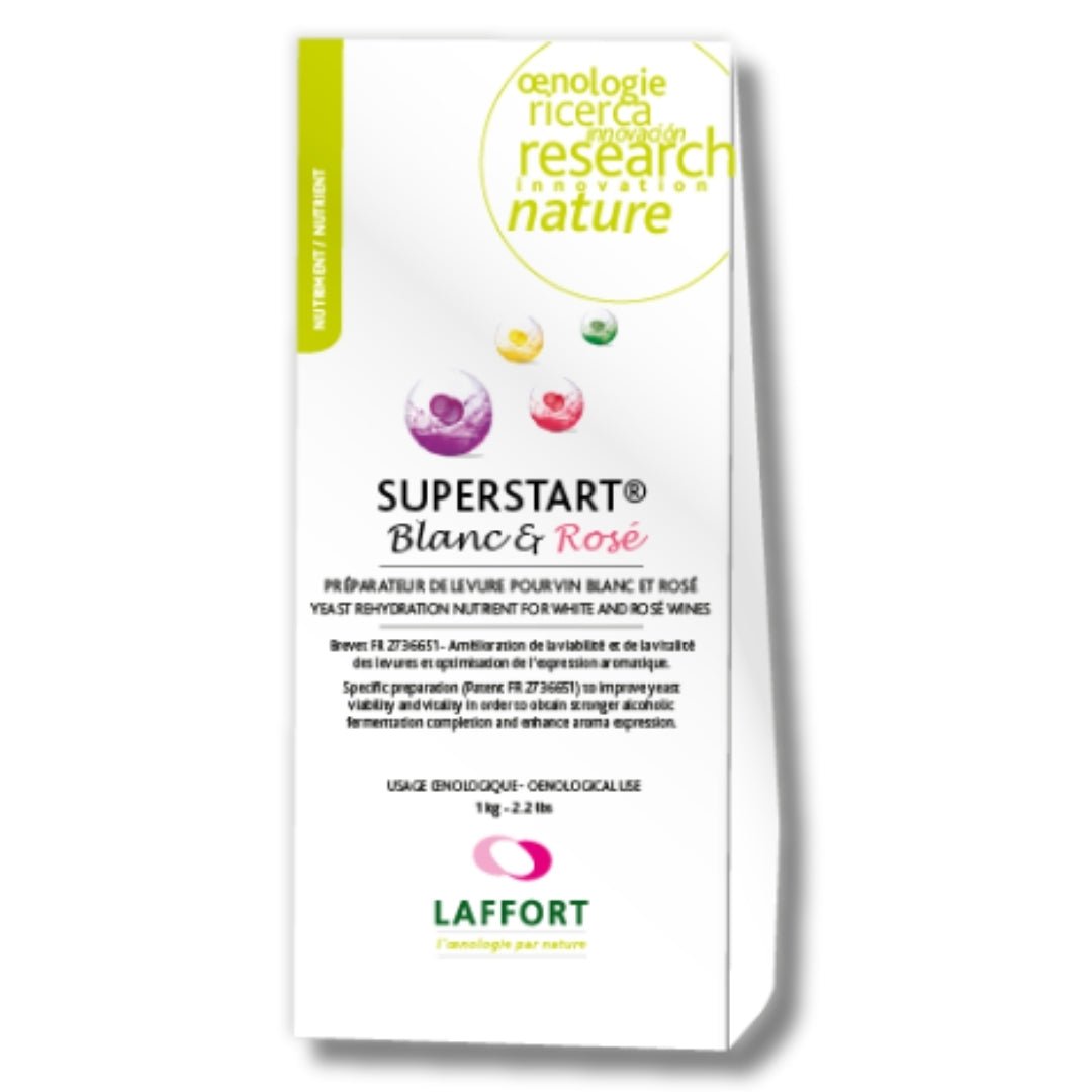 Nutriente para levadura Laffort Superstart Blanc and Rosé – Hacer Vino