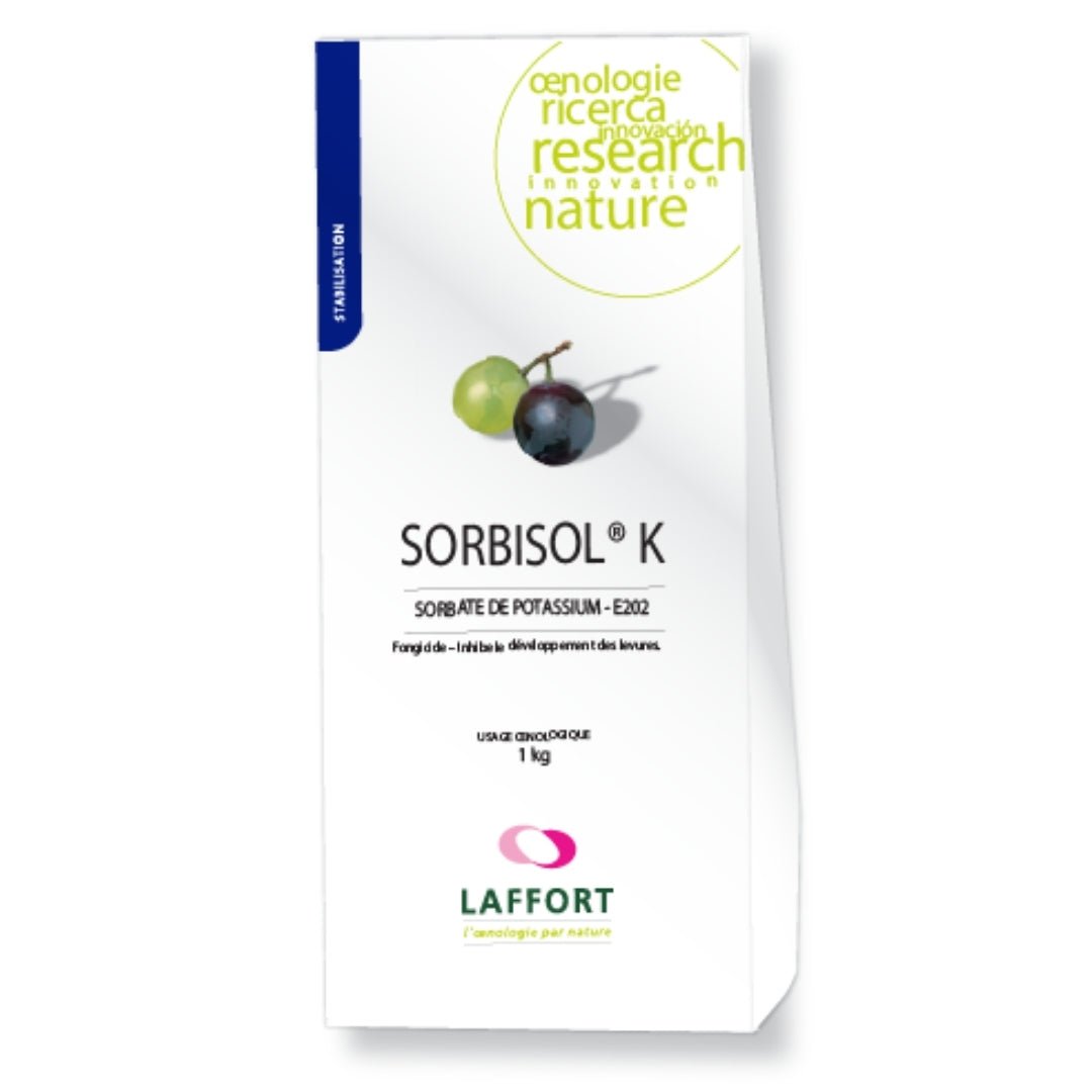 SORBISOL K Sorbato de Potasio - Hacer Vino